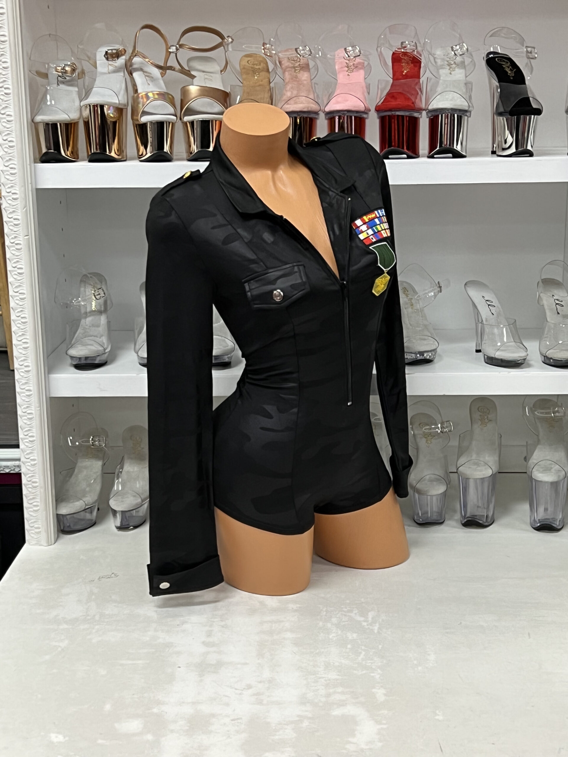 Salute Sexy Soldier Costume Pleasure Zone
