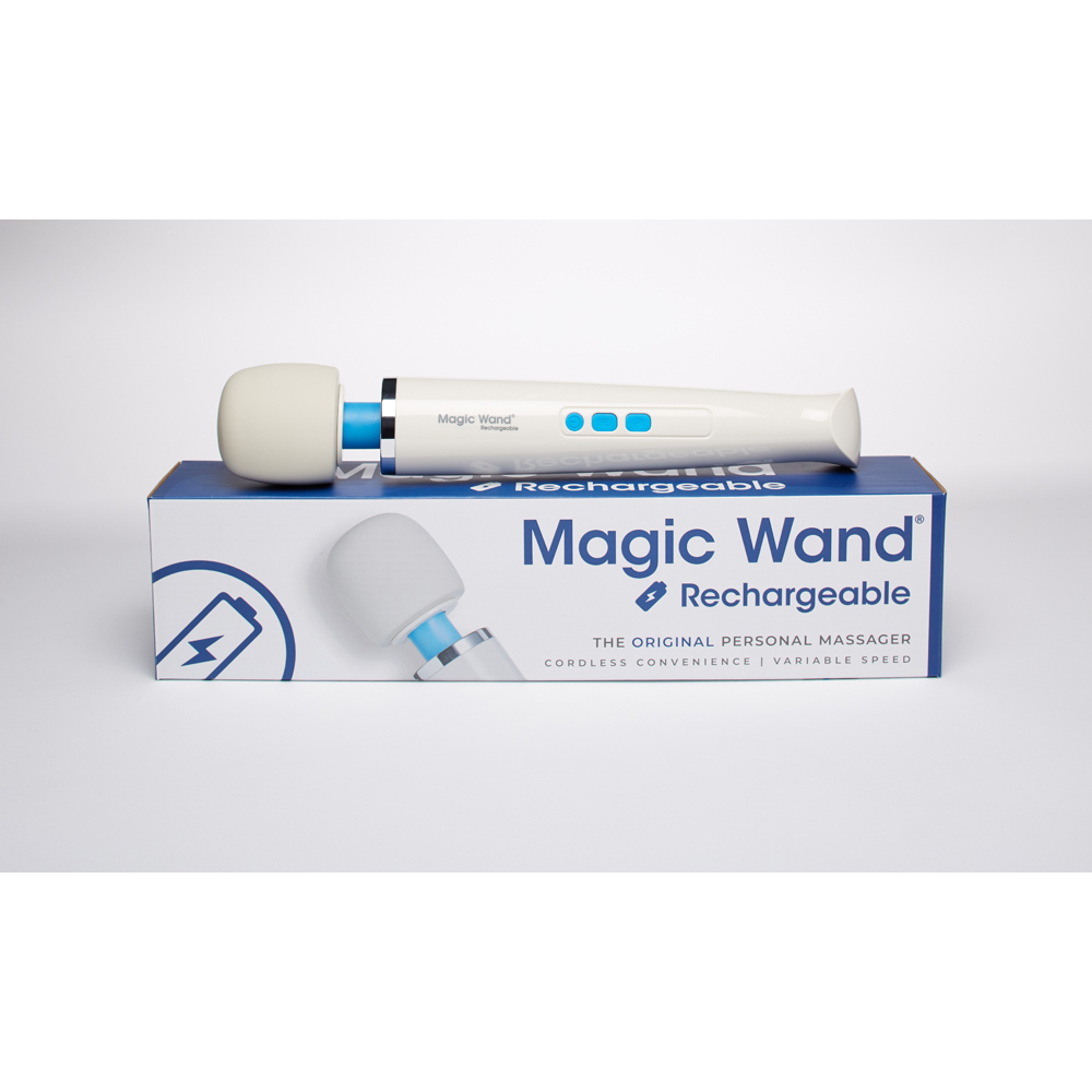 Magic Wand Rechargeable Hv-270 White – Pleasure Zone